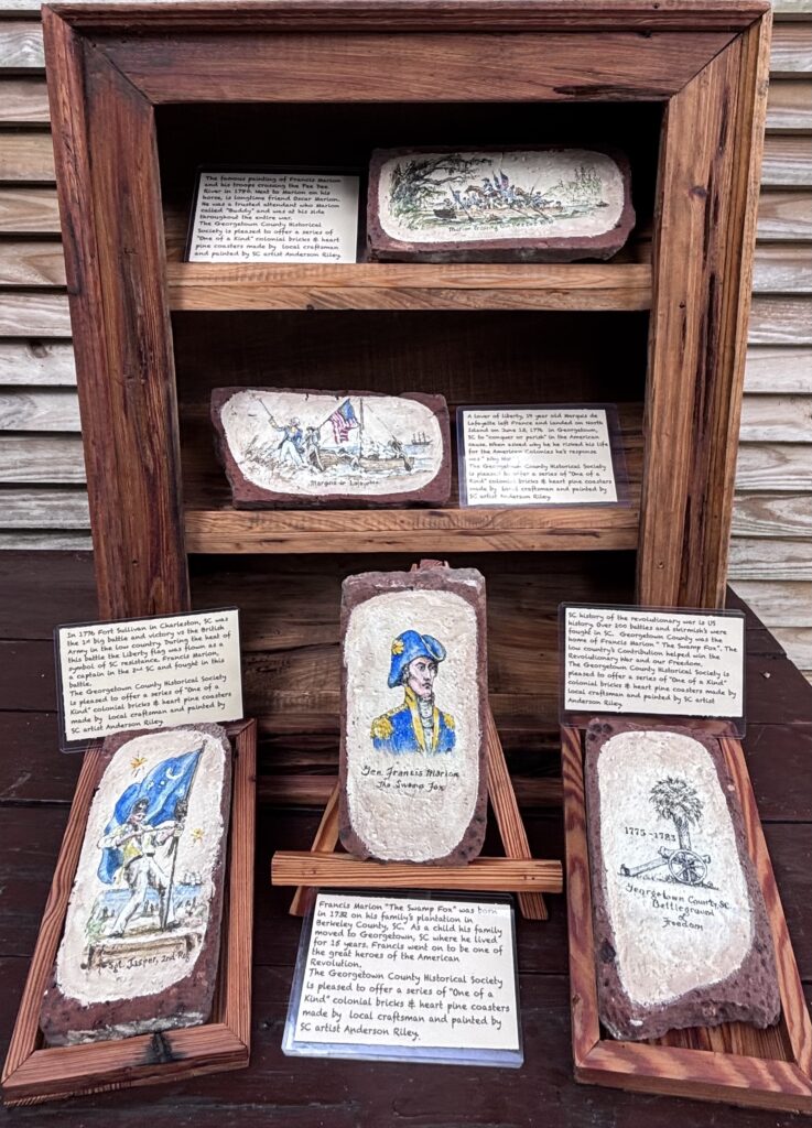 Revolutionary War Limited Edition Painted Colonial Brick - Georgetown ...